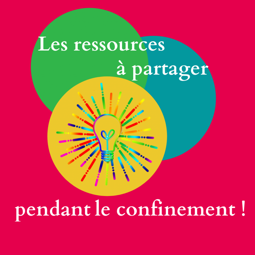 Les ressources à partager pendant le confinement - Jeunes et Vocations
