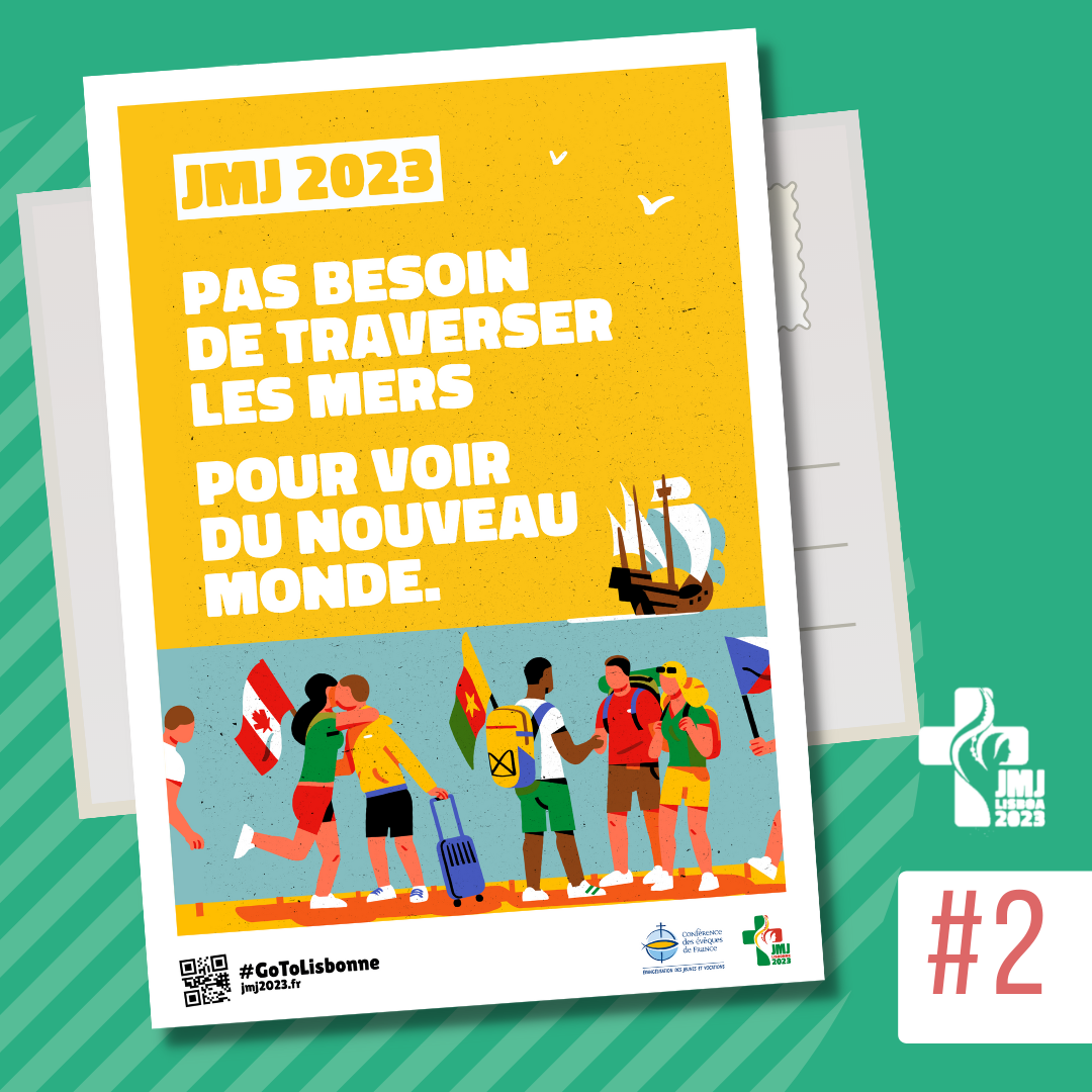 NOUVEAU ! Les trois nouvelles affiches JMJ - Jeunes et Vocations